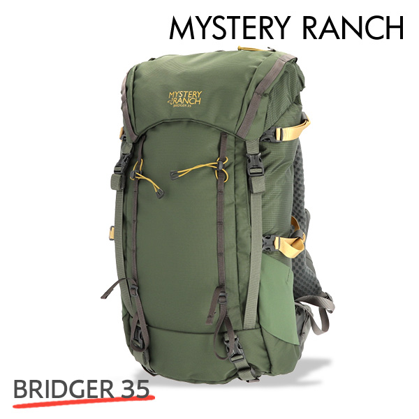 ミステリーランチ バックパック ブリッジャー 35 メンズ M 35L アイビー MYSTERY RANCH BRIDGER 35 Ivy『送料無料（一部地域除く）』