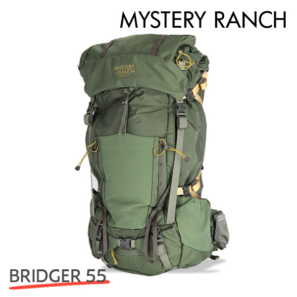 ミステリーランチ バックパック ブリッジャー 55 メンズ M 55L アイビー MYSTERY RANCH BRIDGER 55 Ivy『送料無料（一部地域除く）』