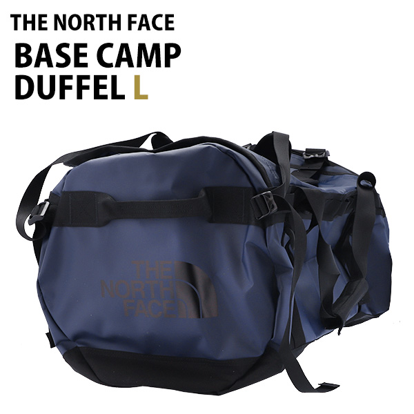 『並行輸入品』 THE NORTH FACE ノースフェイス バックパック BASE CAMP DUFFEL L ベースキャンプ ダッフル 95L ネイビー×ブラック『送料無料（一部地域除く）』
