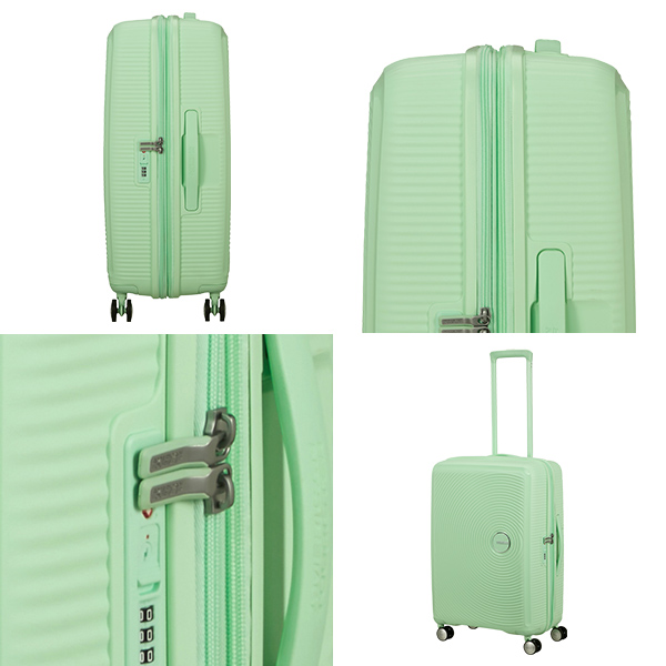 スーツケース Mサイズ 71-81L サムソナイト アメリカンツーリスター サウンドボックス Samsonite パステルグリーン『送料無料（一部地域除く）』 スーツケース Mサイズ 71-81L サムソナイト アメリカンツーリスター