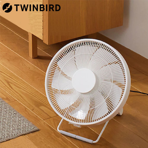 『取寄品』サーキュレーター ツインバード DC ホワイト KJ-D783W『送料無料（一部地域除く）』