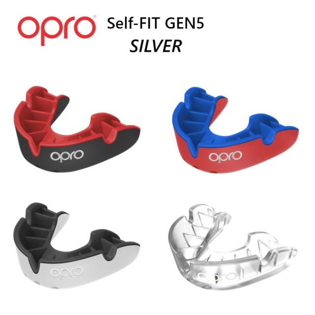 OPRO オープロ Self-FIT GEN5 SILVER 4色 マウス ガード マウスピース ケース付 ラグビーの通販はau PAY ...