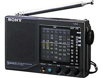 【中古品】SONY ICF-SW22 FMラジオ (ブラック)(中古品)