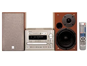 【中古品】Denon ラピシア システムオーディオ 木目 D-ME55DV-MM(中古品)