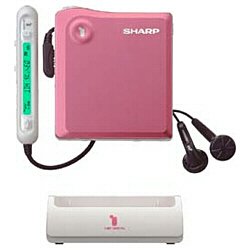 【中古品】SHARP 1ビット ポータブルMDプレーヤー MD-DS33-P (ピンク系)(中古品)