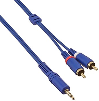 【中古品】エレコム オーディオケーブル_ステレオミニ-ピンX2 2m DH-MWR20(中古品)