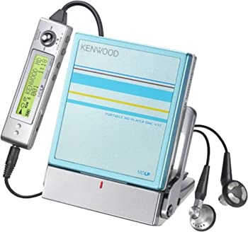 【中古品】KENWOOD DMC-V33-L ポータブルMDプレイヤー ブルー(中古品)