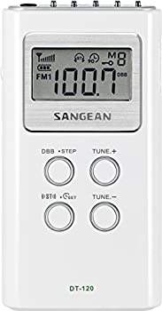 【未使用 中古品】Sangean DT-120 AM/FM Stereo PLL Synthesized Pocket Receiver by Sangean(中古品)
