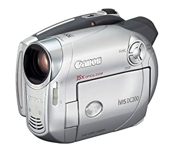 【中古品】Canon DVD デジタルビデオカメラ iVIS (アイビス) DC200 IVISDC200(中古品)