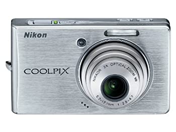 【中古品】Nikon デジタルカメラ COOLPIX(クールピクス) S500 710万画素 シルバー(中古品)