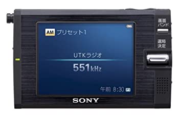 【中古品】SONY ワンセグTV・FMステレオ/AMラジオ ブラック XDV-100 B(中古品)