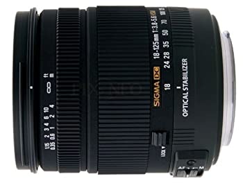 【中古品】シグマ 18-125mm F3.8-5.6 DC OS HSM キヤノン用(中古品)