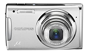 【中古品】OLYMPUS デジタルカメラ μ1060 (ミュー) シルバー μ1060 SLV(中古品)