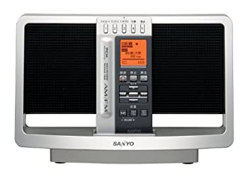 SANYO ICレコーダー ポータブルラジオレコーダー ICR-RS110MF(S)(中古品)