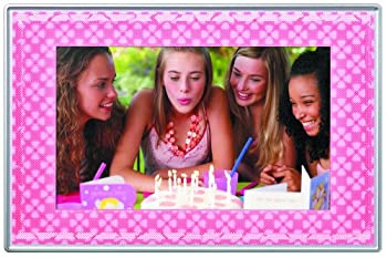 【未使用 中古品】Pioneer デジタルフォトフレーム 7型 PINK HF-A706-P(中古品)