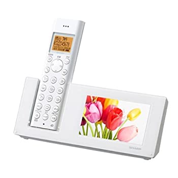 【未使用 中古品】シャープ デジタルコードレス電話機 親機のみ ホワイト系 JD-4C1CL-W(中古品)