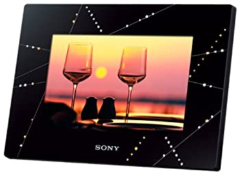 ソニー SONY デジタルフォトフレーム D720 クリスタル&ブラック DPF-D720/B(中古品)