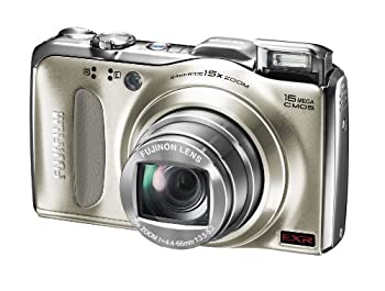【中古品】FUJIFILM デジタルカメラ FinePix F550EXR 光学15倍 シャンパンゴールド FX(中古品)