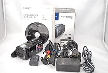 【中古品】ソニー SONY デジタルHDビデオカメラレコーダー CX180 ブラック HDR-CX180/(中古品)