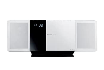 【中古品】Panasonic コンパクトステレオシステム ホワイト SC-HC35-W(中古品)