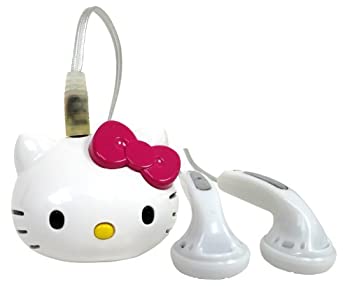 【未使用 中古品】Hello Kitty MP3 player - hello kitty head by Sakar(中古品)