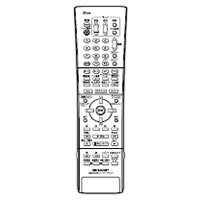 シャープ SHARP DVD DV-HRD30、DV-HRD300用リモコン送信機 0046380139(未使用 未開封の中古品)
