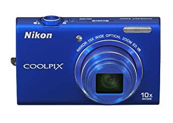 【中古品】Nikon デジタルカメラ COOLPIX (クールピクス) S6200 オーシャンブルー S62(中古品)