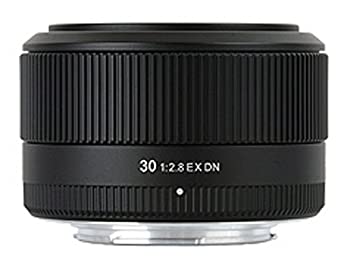 【未使用 中古品】シグマ 30mm F2.8 EX DN ソニーEマウント用 デジタル専用 単焦点 標準 30mm(中古品)