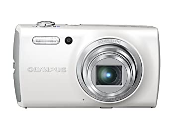【中古品】OLYMPUS デジタルカメラ VH-510 ホワイト iHSテクノロジー 1200万画素 裏面(中古品)