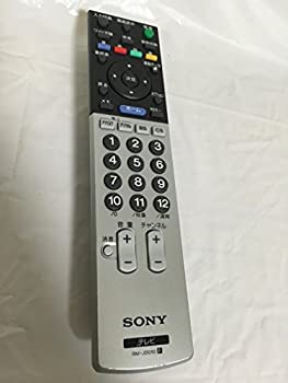 【未使用 中古品】SONY 純正テレビリモコン RM-JD010(中古品)