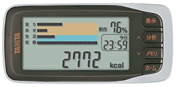 【未使用 中古品】タニタ(TANITA) 活動量計 カロリズム エキスパート シルバー AM-140-SV(中古品)