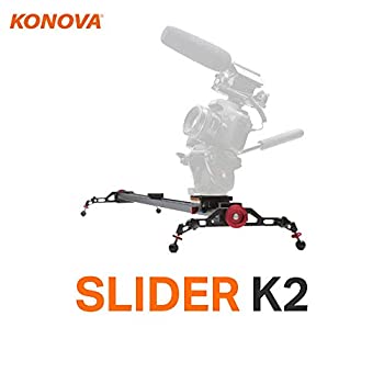 【未使用 中古品】Konova カメラスライダードリーK2 60cm (23.6インチ) トラック アルミニウ (中古品)