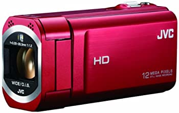 【中古品】JVCKENWOOD JVC ビデオカメラ EVERIO GZ-V675 内蔵メモリー32GB ローズレッ(中古品)