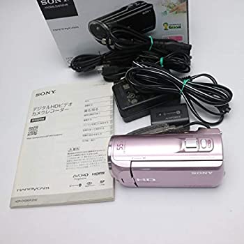 【中古品】SONY デジタルHDビデオカメラレコーダー「HDR-CX390」(サクラピンク) HDR-C(中古品)