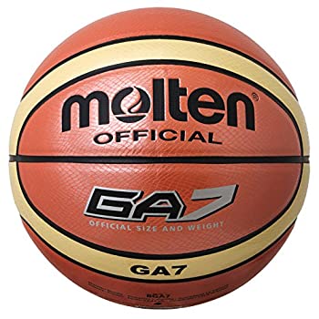 【未使用 中古品】molten(モルテン) バスケットボール GA7 人工皮革7号 BGA7(中古品)