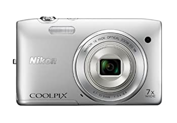 【中古品】Nikon デジタルカメラ COOLPIX S3500 光学7倍ズーム 有効画素数 2005万画素(中古品)