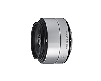 【中古品】SIGMA 単焦点レンズ Art 30mm F2.8 DN シルバー マイクロフォーサーズ用 ミ(中古品)