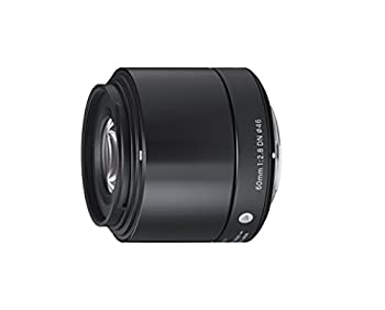 【中古品】SIGMA 単焦点望遠レンズ Art 60mm F2.8 DN ブラック ソニーE用 350659(中古品)