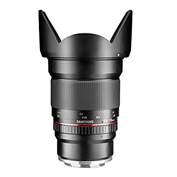 【中古品】SAMYANG 単焦点広角レンズ 16mm F2.0 フジフイルム X用 APS-C用(中古品)