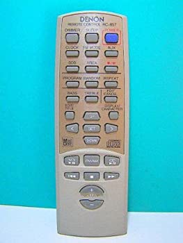 DENON オーディオリモコン RC-857(中古品)