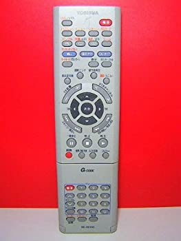 東芝 ビデオ・DVDリモコン SE-R0160(中古品)