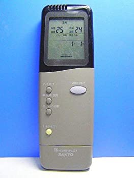 三洋電機 エアコンリモコン RCS-VR4B(K)(中古品)