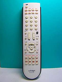 バイ・デザイン テレビリモコン RC-DC10W(中古品)