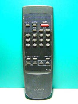サンヨー テレビリモコン RC-337(中古品)
