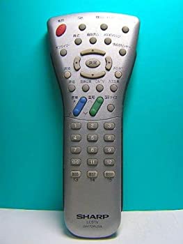 【中古品】シャープ LCDTVリモコン GA170WJSA(中古品)