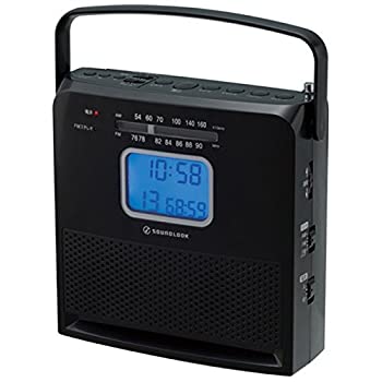 【中古品】小泉成器 持ち運び便利なCDラジオ ブラック SAD4958K(中古品)