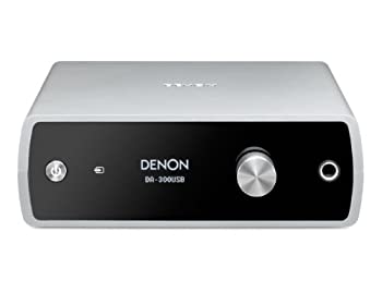 Denon USB-DAC ヘッドホンアンプ ハイレゾ音源対応 シルバー DA-300USB-S(未使用 未開封の中古品)
