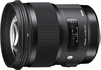 【中古品】SIGMA 単焦点標準レンズ Art 50mm F1.4 DG HSM ニコン用 フルサイズ対応 31(中古品)