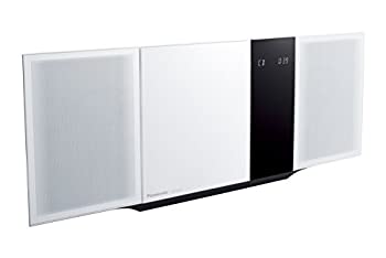 【中古品】パナソニック コンパクトステレオシステム Bluetooth対応 ホワイト SC-HC39(中古品)