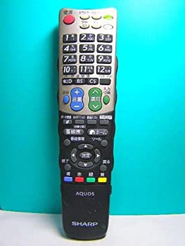 シャープ テレビリモコン GB007WJSA(中古品)